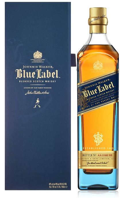 Descubre la calidad suprema con Johnnie Walker Blue Label